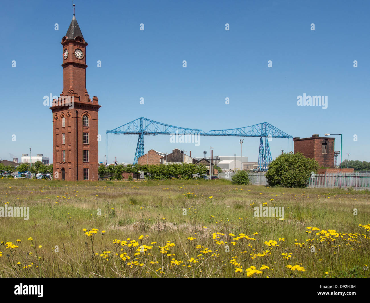 Transporter bridge middlesbrough teesside hi-res stock photography and ...