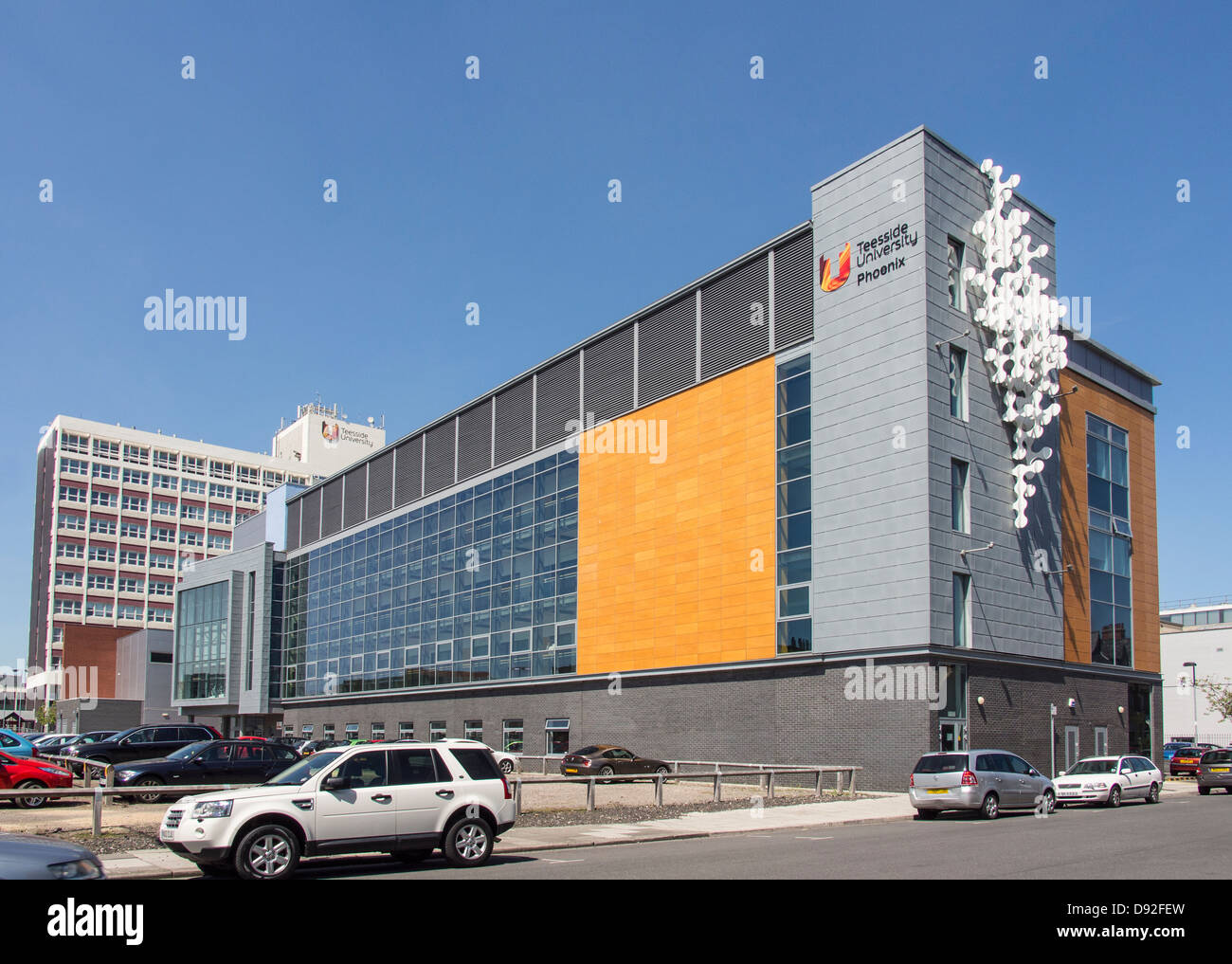 Teeside University Middlesbrougn UK Stock Photo - Alamy