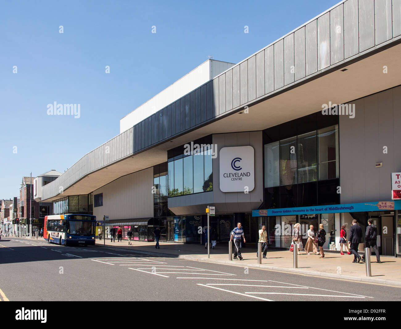Cleveland Centre Middlesbrough uK Stock Photo, Royalty Free Image ...