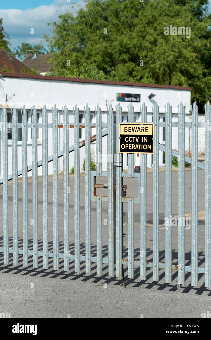 Galvanized metal gates hi-res stock photography and images - Alamy