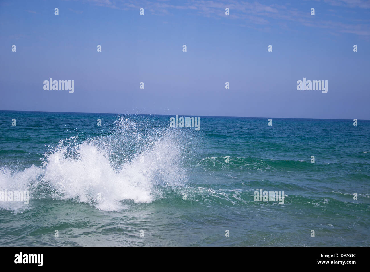 Sea beach waves Stock Photo - Alamy