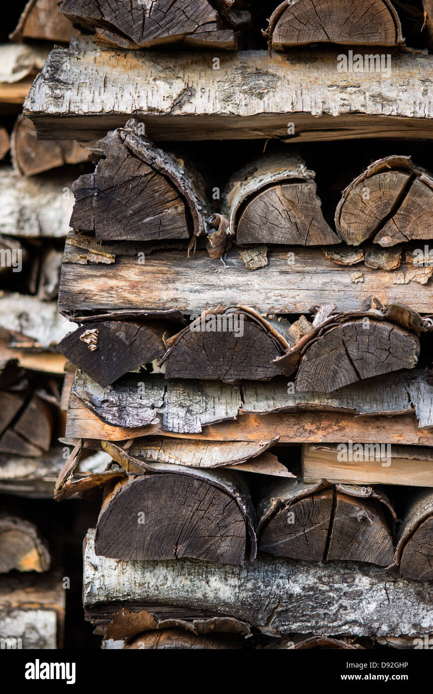 Cut log stack hi-res stock photography and images - Alamy