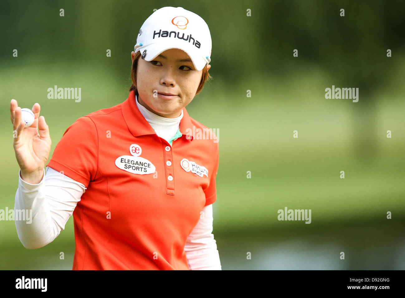 June 9, 2013 - Pittsford, New York, U.S. - South Korean's Eun-Hee Ji ...