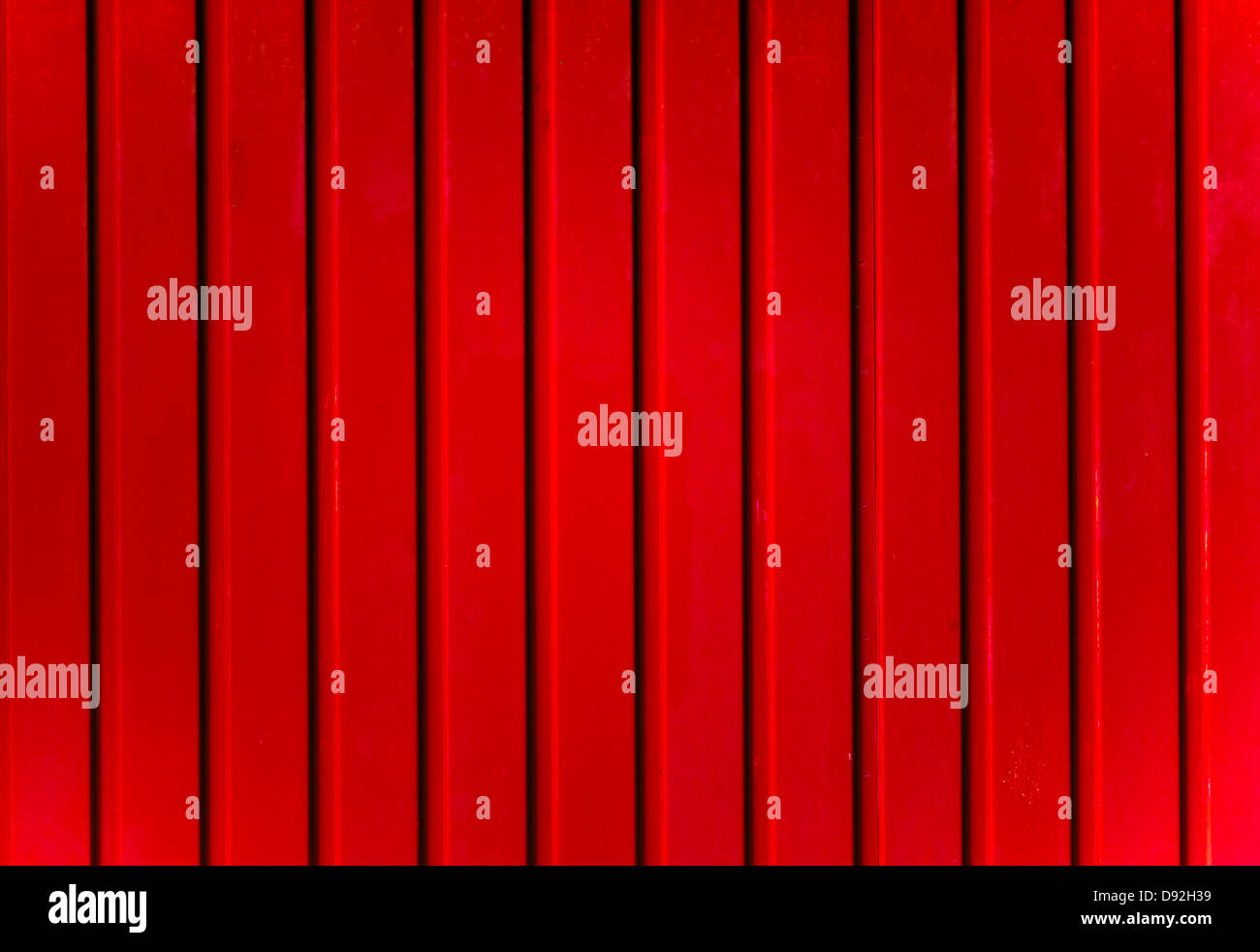 Red metal fence texture Stock Photo - Alamy
