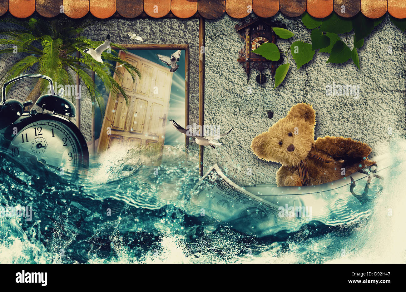 Time to say Goodbye! Abstract touristic backgrounds for your design ...