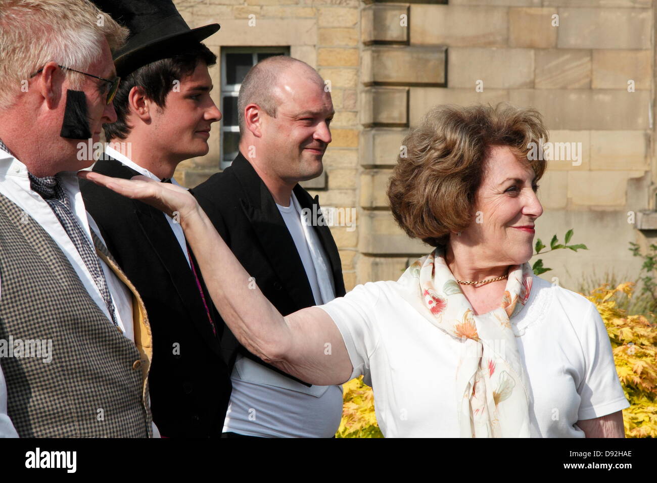 Custard pie fight hi-res stock photography and images - Alamy