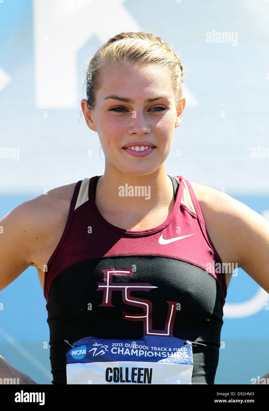 June 8, 2013 - Eugene, OR, USA - June 8, 2013: Colleen Quigley of ...