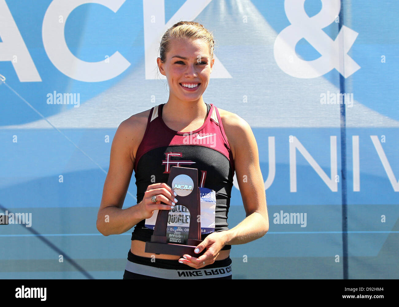 June 8, 2013 - Eugene, OR, USA - June 8, 2013: Colleen Quigley of ...