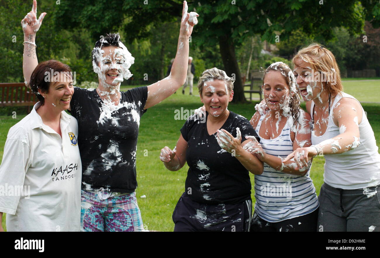 Custard pie in the face hi-res stock photography and images - Alamy