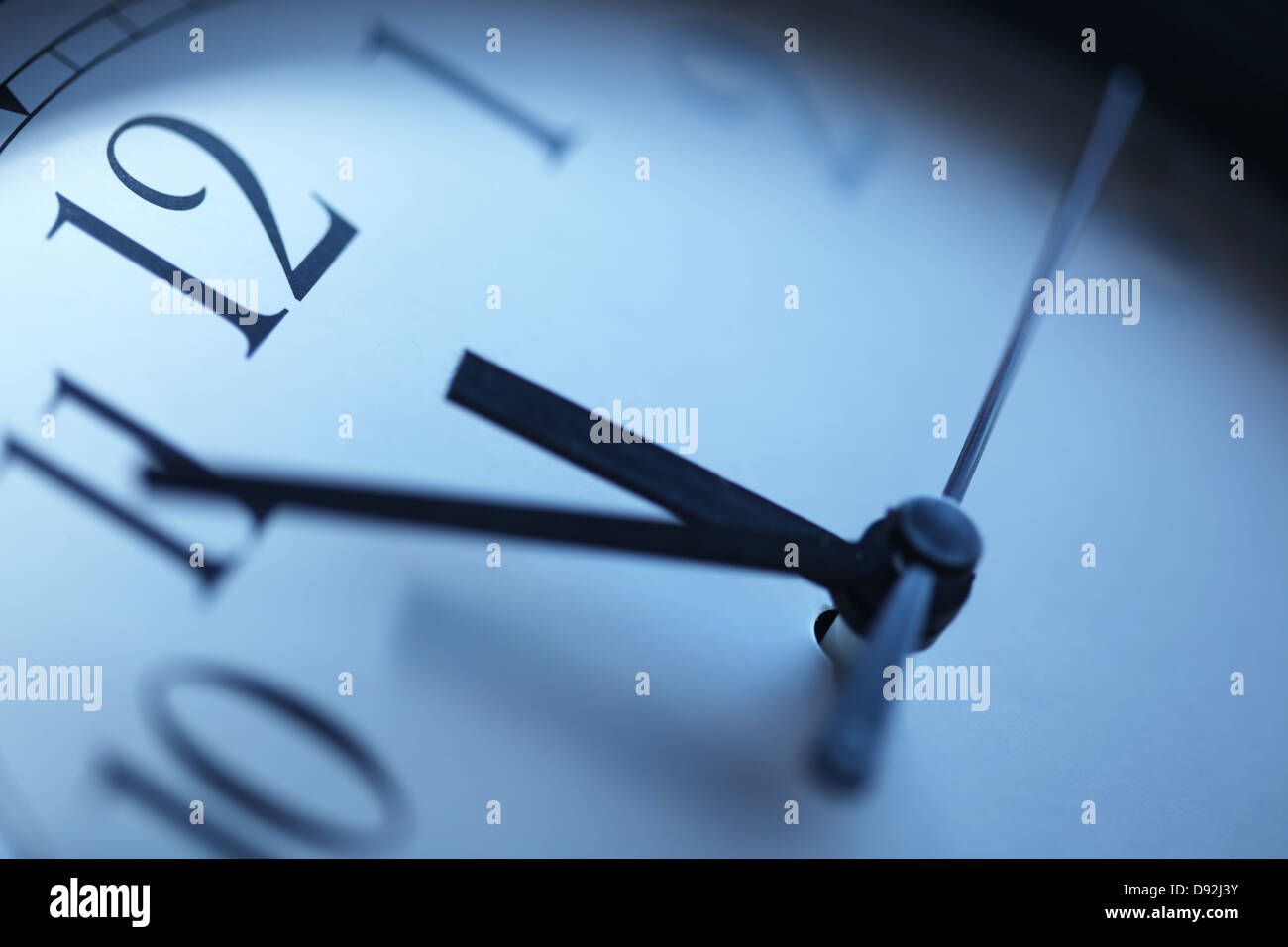 Clock face midnight noon hi-res stock photography and images - Alamy