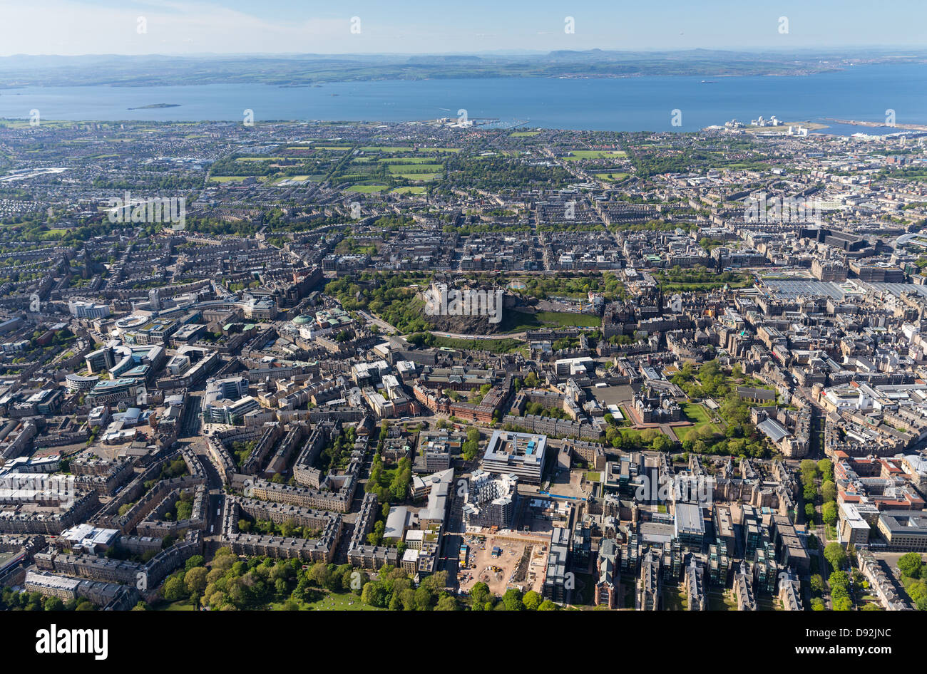 The city of edinburgh is the capital of scotland hi-res stock ...