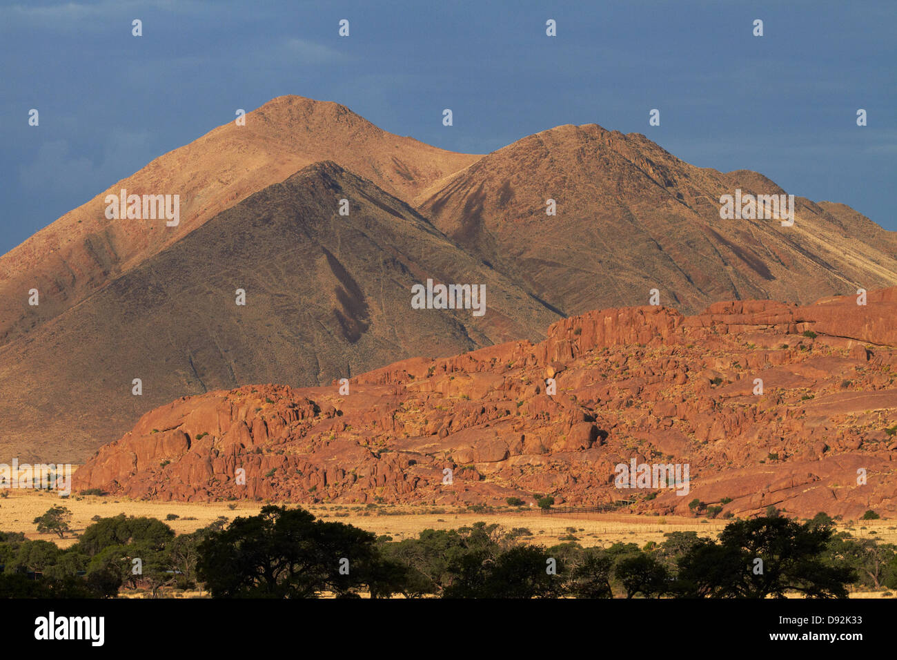 Rock formations, Ranch Koiimasis, Tiras Mountains, Southern Namibia ...