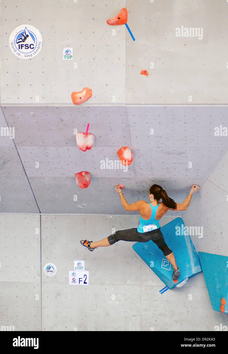 Vail, Colorado, USA. June 8, 2013: Team USA's, Lisa Chulich, during ...