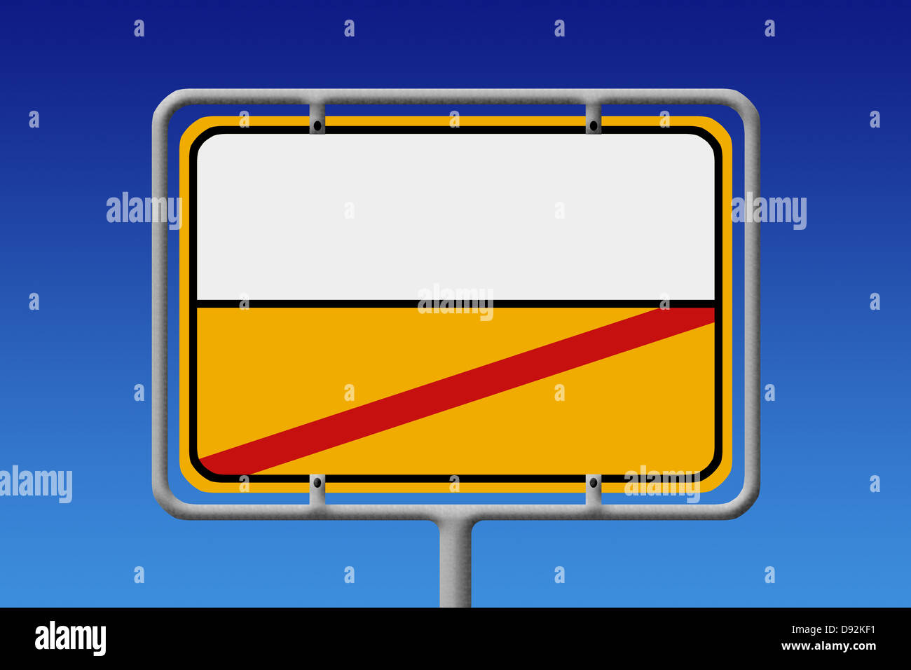 German city sign hi-res stock photography and images - Alamy