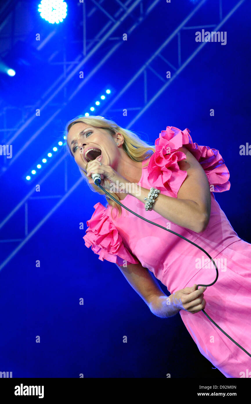 Swedish jazz singer Viktoria Tolstoy on stage during Stockholm Jazz ...