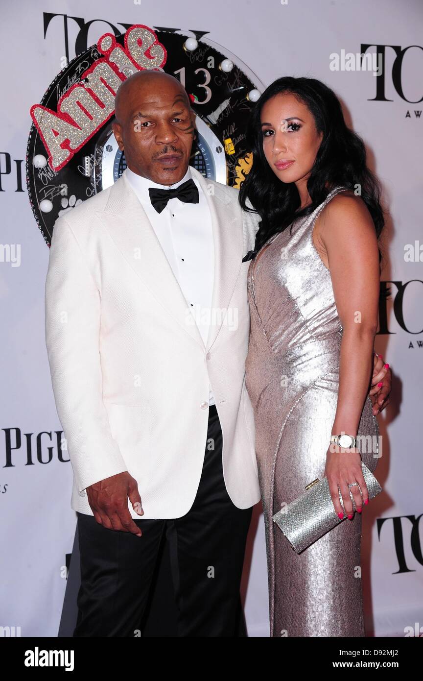 New York, USA. June 9th, 2013. Mike Tyson, Lakiha Spicer at arrivals ...