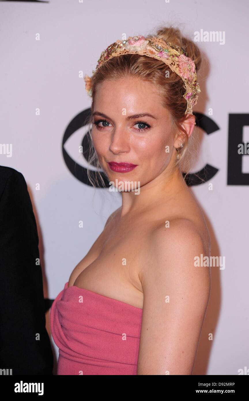 New York, USA. June 9th, 2013. Sienna Miller at arrivals for The 67th ...