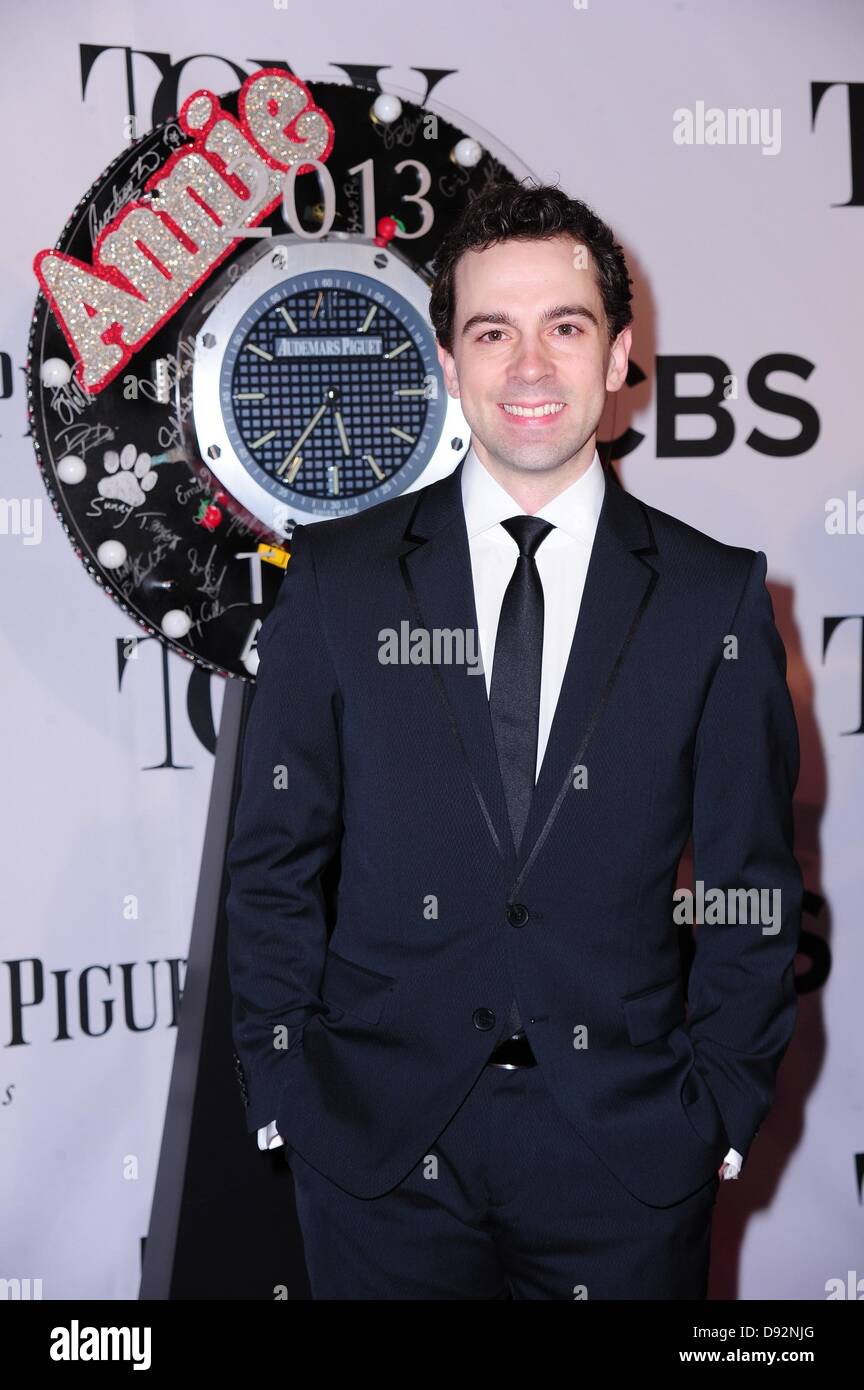 New York, USA. June 9th, 2013. Rob McClure at arrivals for The 67th ...