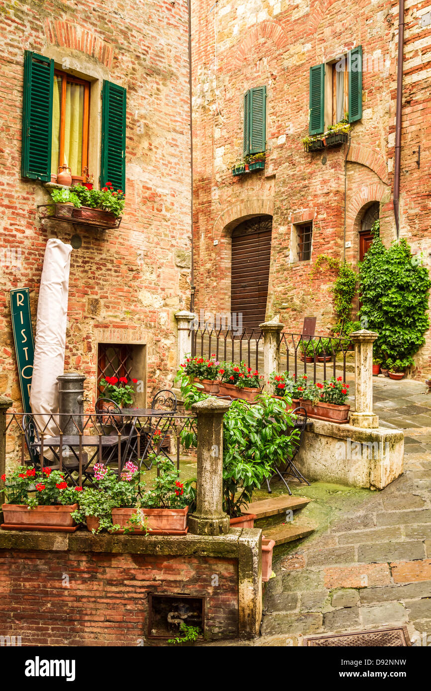 Vintage buildings in Italy Stock Photo - Alamy