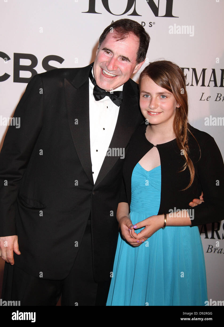 New York, U.S. June 9, 2013. Actor RICHARD KIND and his daughter attend ...
