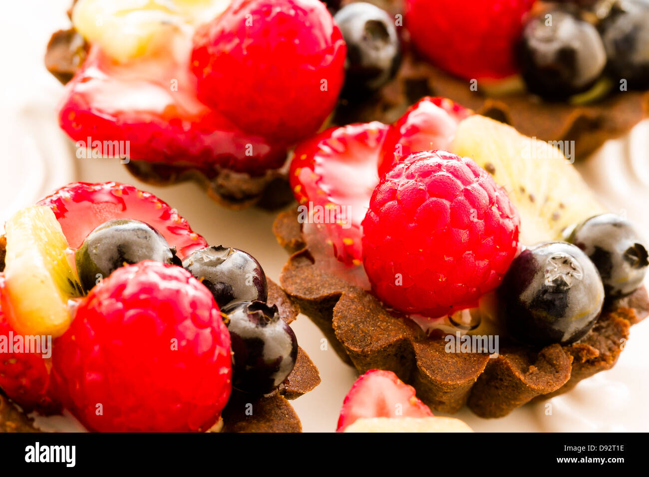 Assorted fruit tartlets hi-res stock photography and images - Alamy