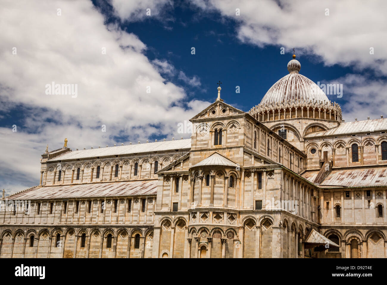 Ancient cathedral in Pisa Stock Photo - Alamy