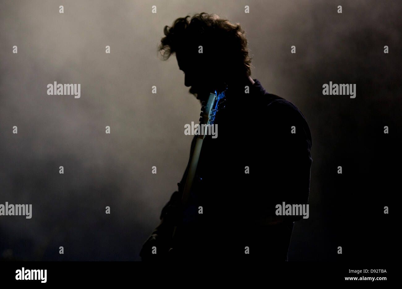 Ben lovett mumford sons performs hi-res stock photography and images ...