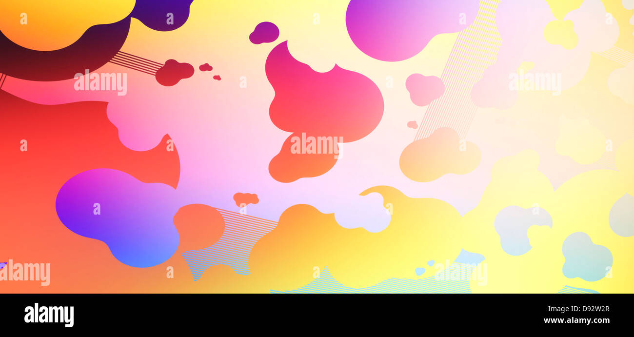 Layered colors hi-res stock photography and images - Alamy