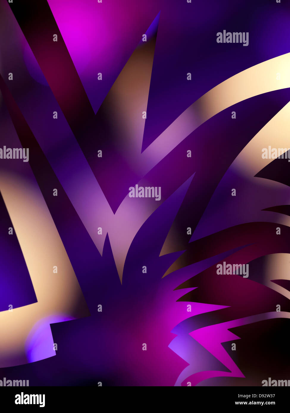 Pop art style exploding star shape Stock Photo - Alamy