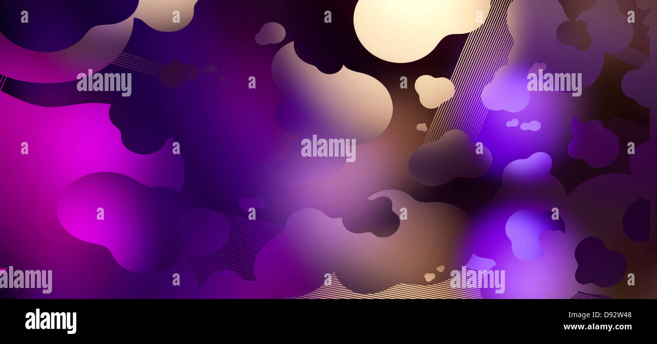 Layered abstract shapes Stock Photo - Alamy