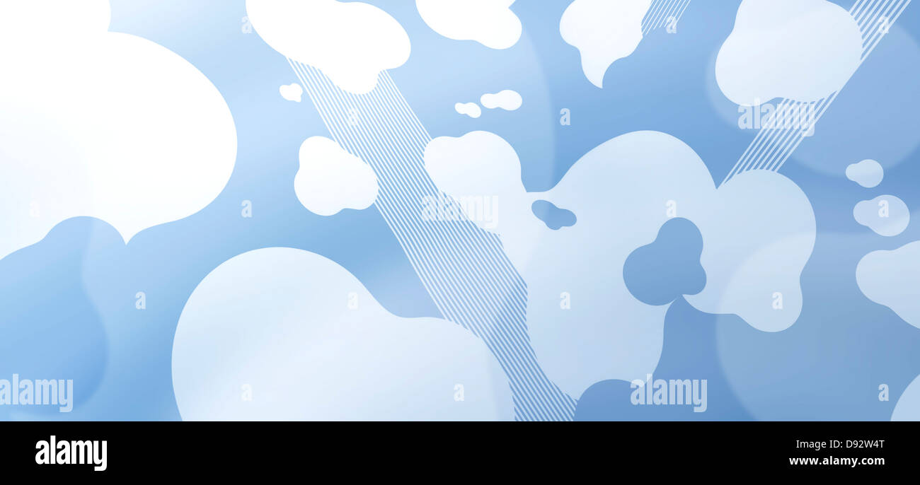 Layered abstract shapes Stock Photo - Alamy