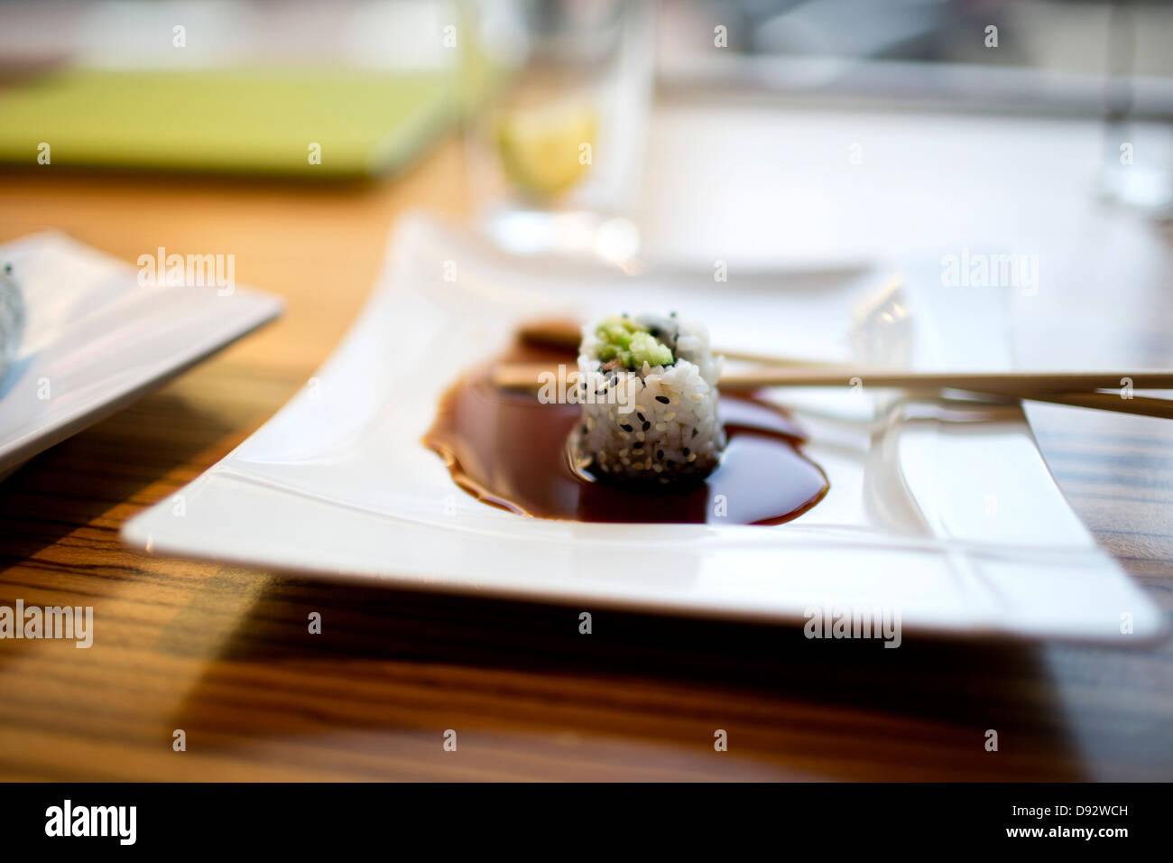 California maki roll sushi hi-res stock photography and images - Alamy