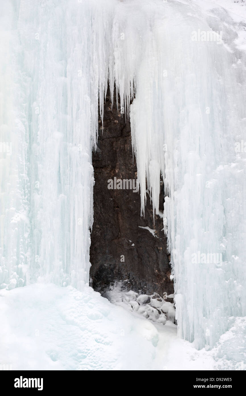 Frozen waterfall in cave hi-res stock photography and images - Alamy