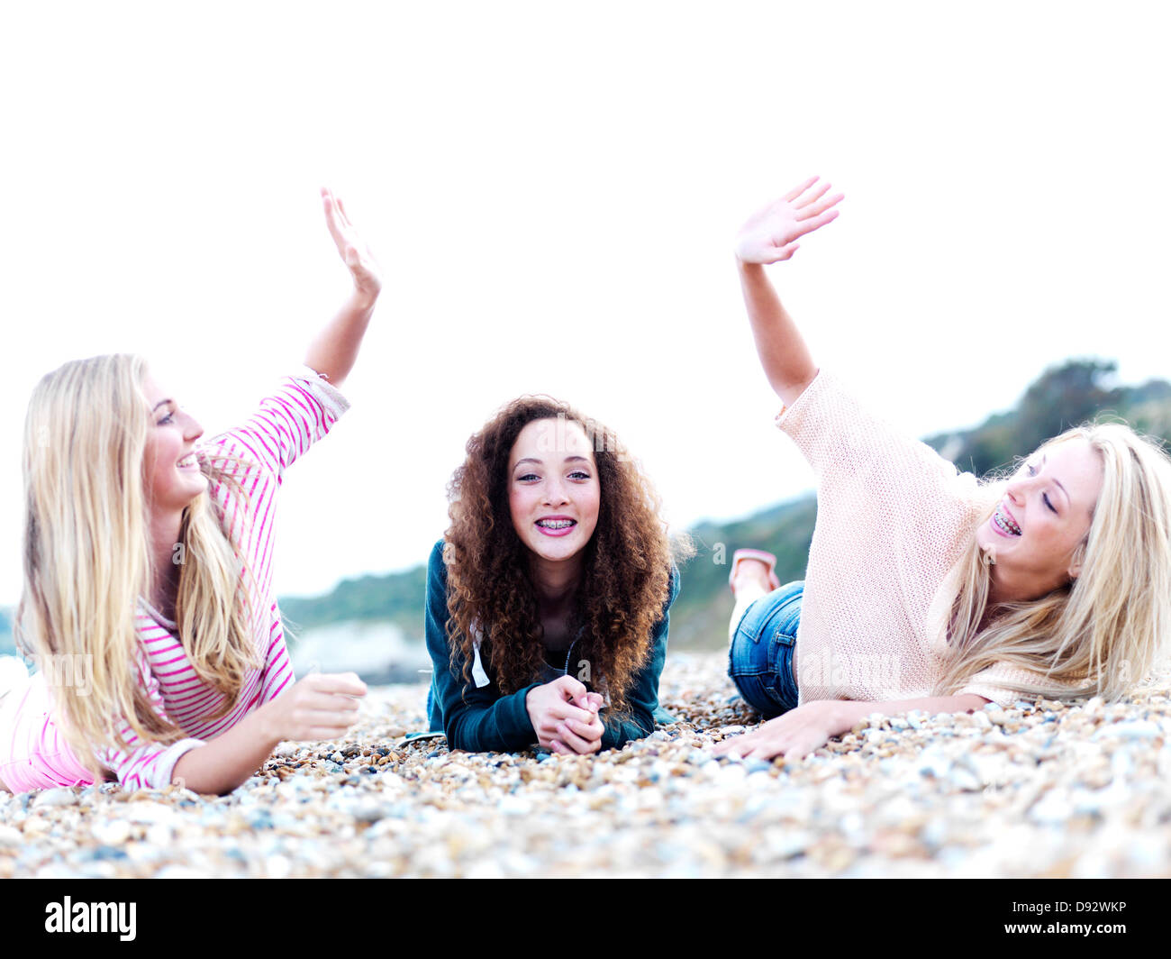 Five Friends Cheering Close Up High Resolution Stock Photography and ...