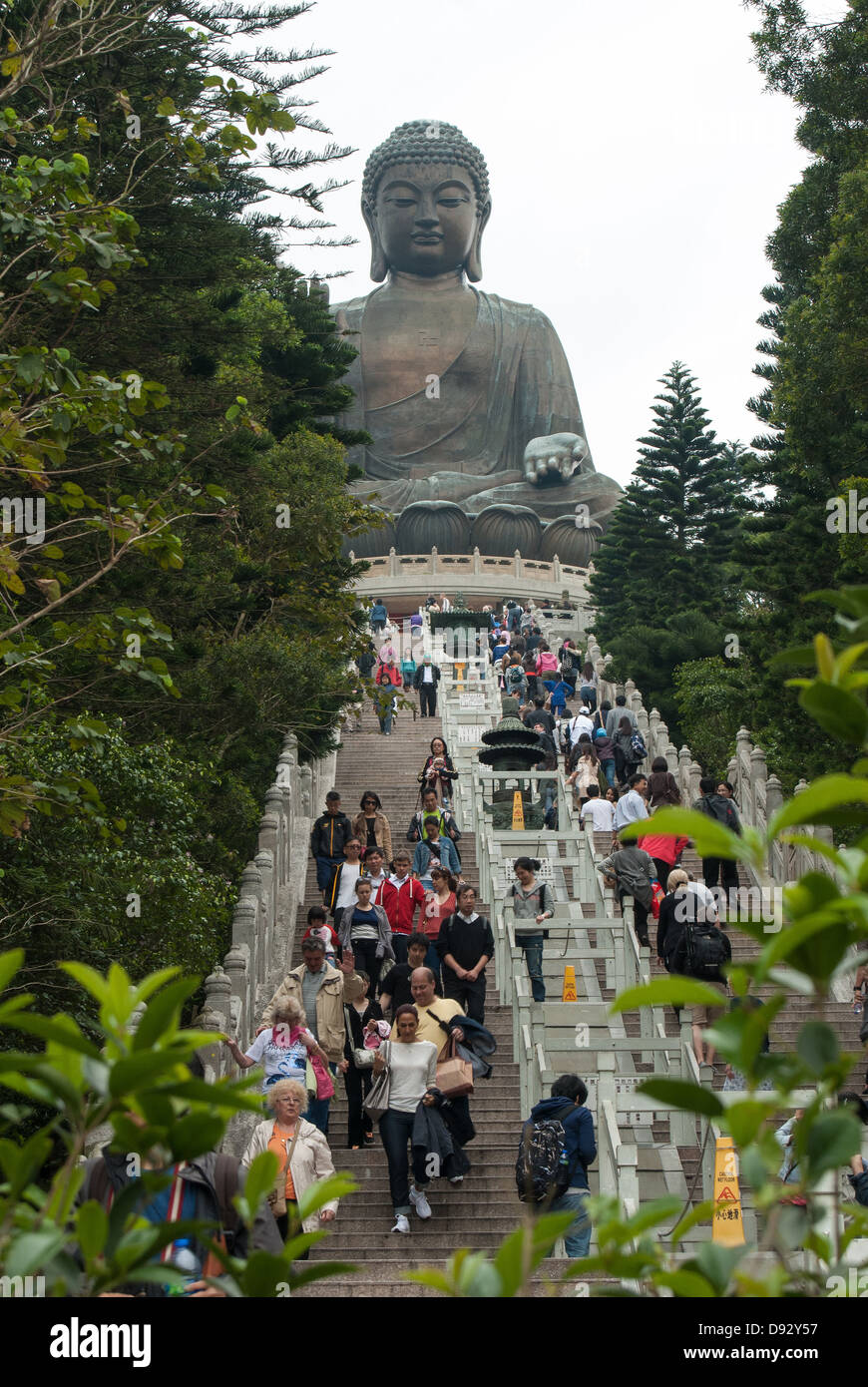 Tian Tan Buddha Stock Photo - Alamy