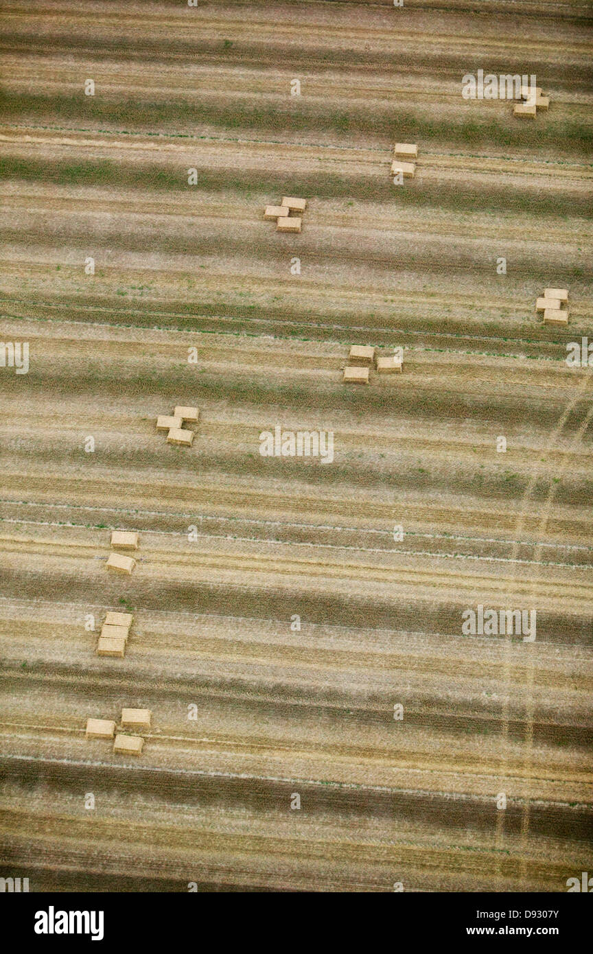 Aerial photography of a field, Sweden Stock Photo - Alamy