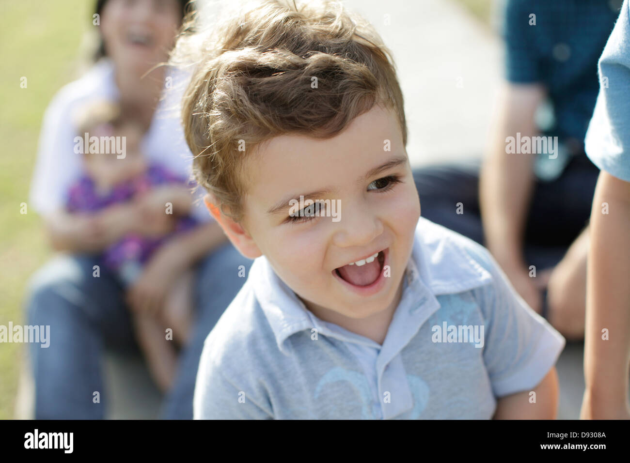Laughing boy hi-res stock photography and images - Alamy