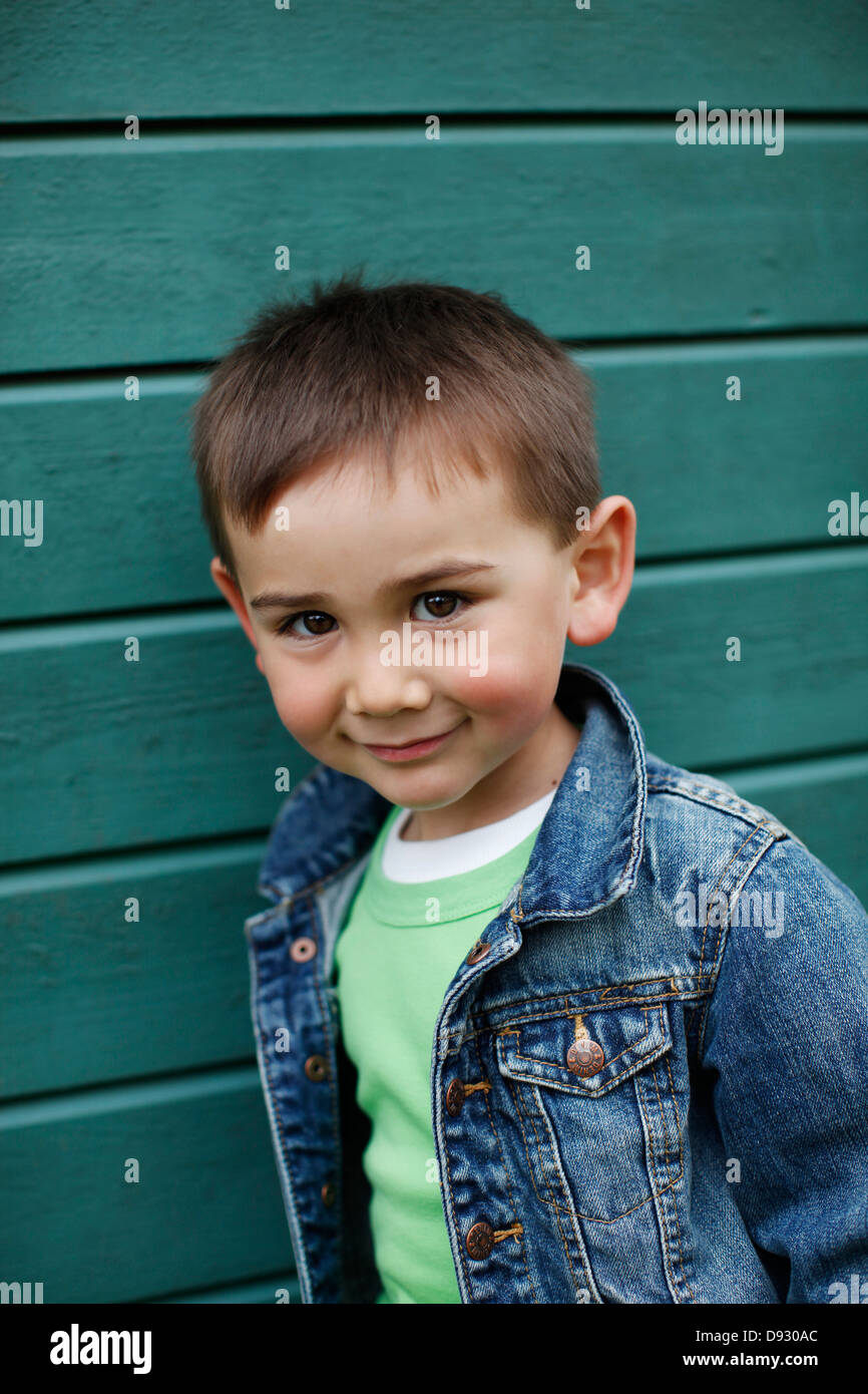 Portrait smiling boy sweden hi-res stock photography and images - Alamy
