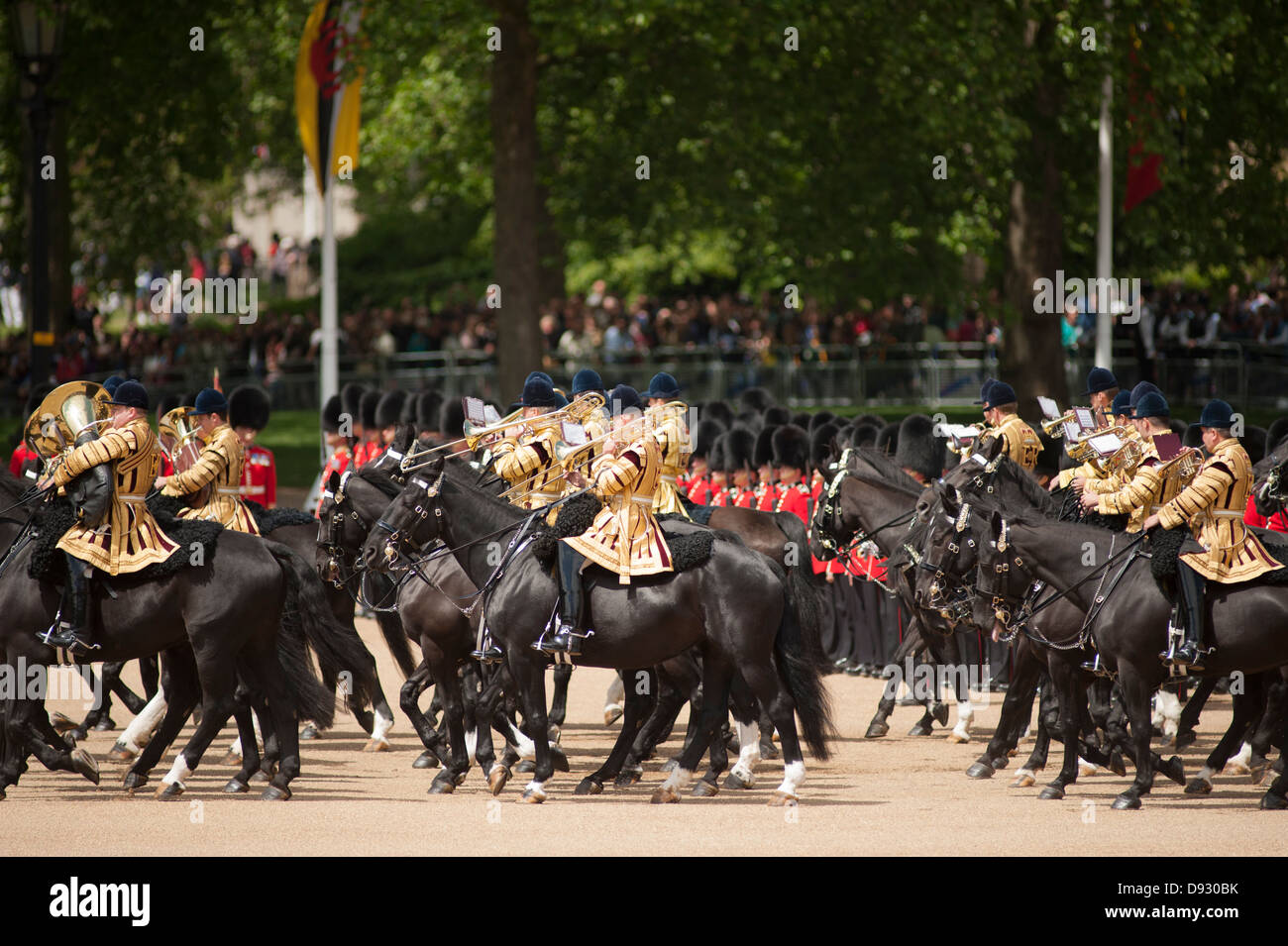 The Colonel’s Review of Trooping the Colour at Horse Guards Parade in ...