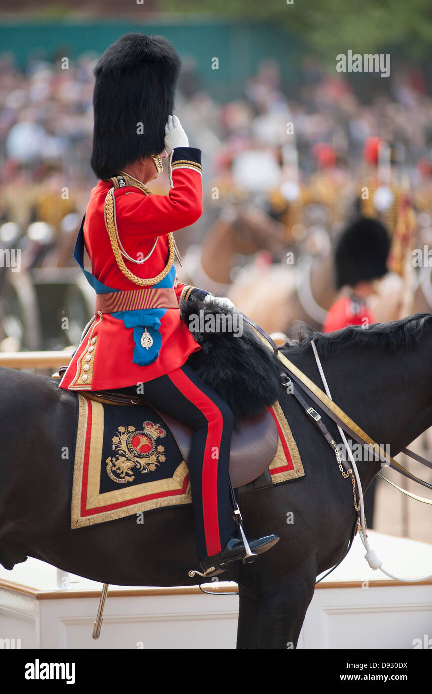 HRH The Prince of Wales, as Colonel of the Regiment, Welsh Guards ...