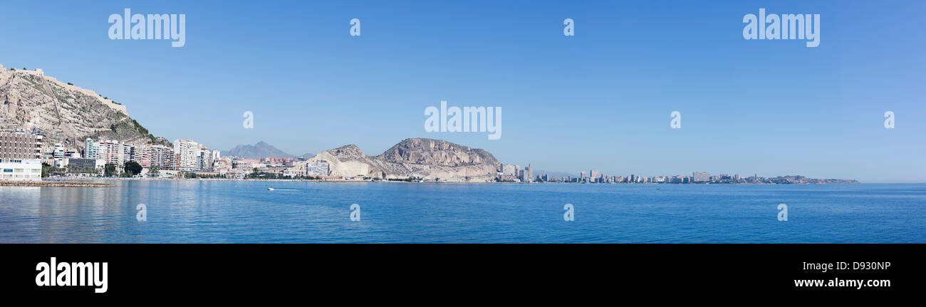 Spanish coastline view hi-res stock photography and images - Alamy
