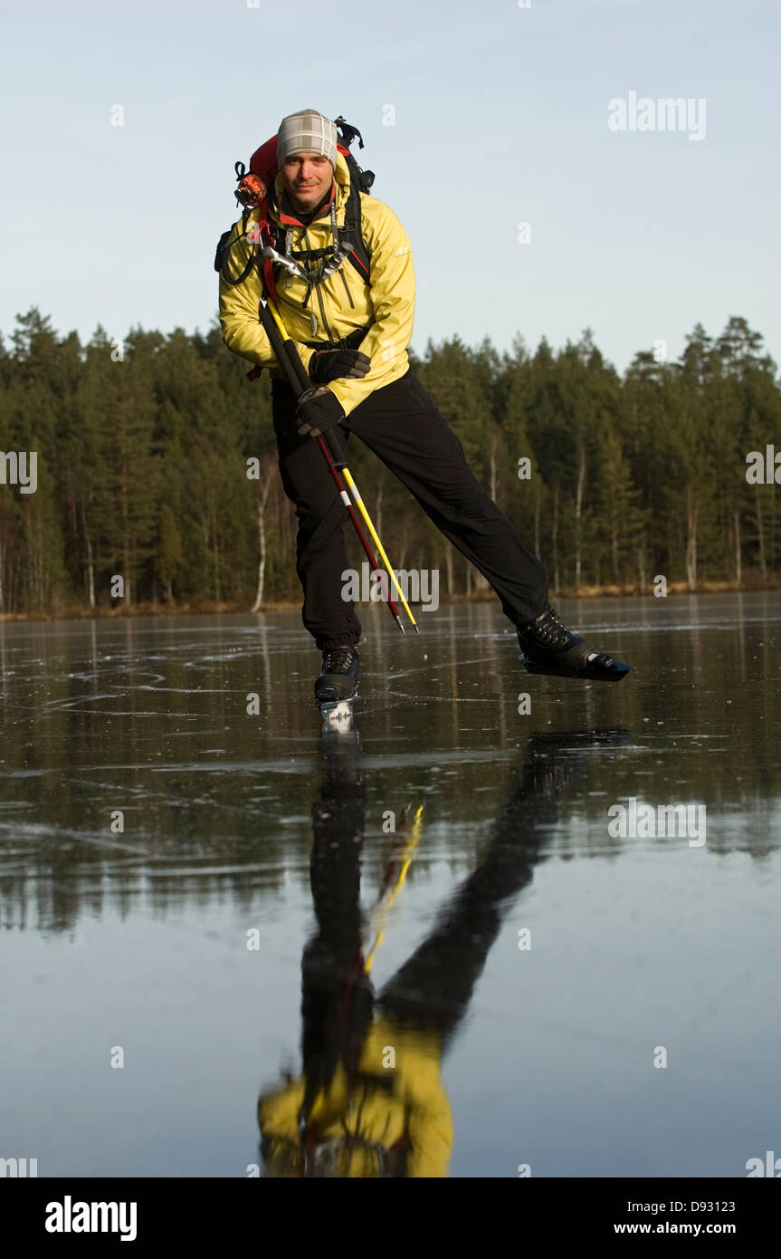 Long distance skates hi-res stock photography and images - Alamy