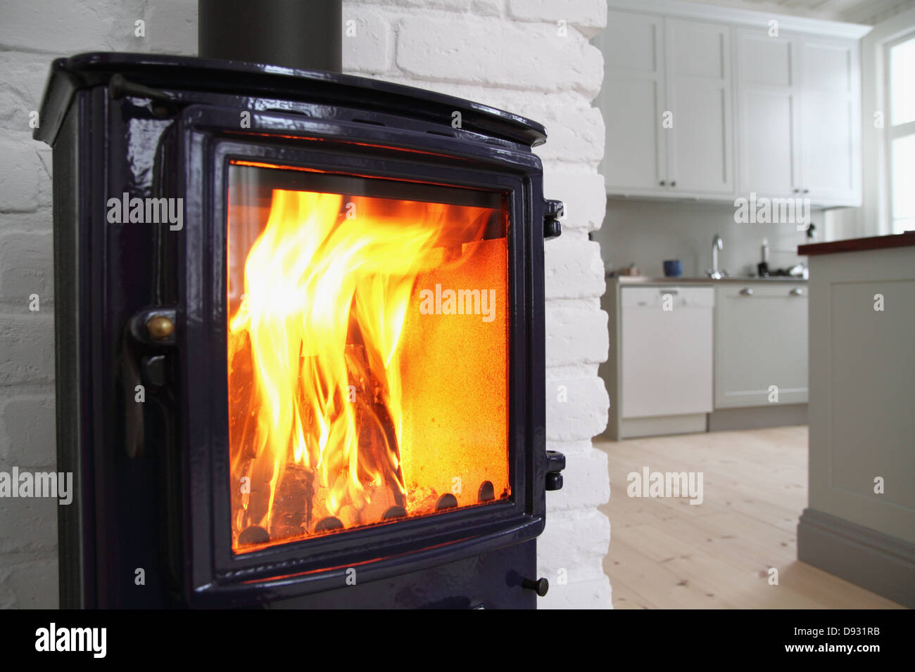 Stove at home Stock Photo - Alamy