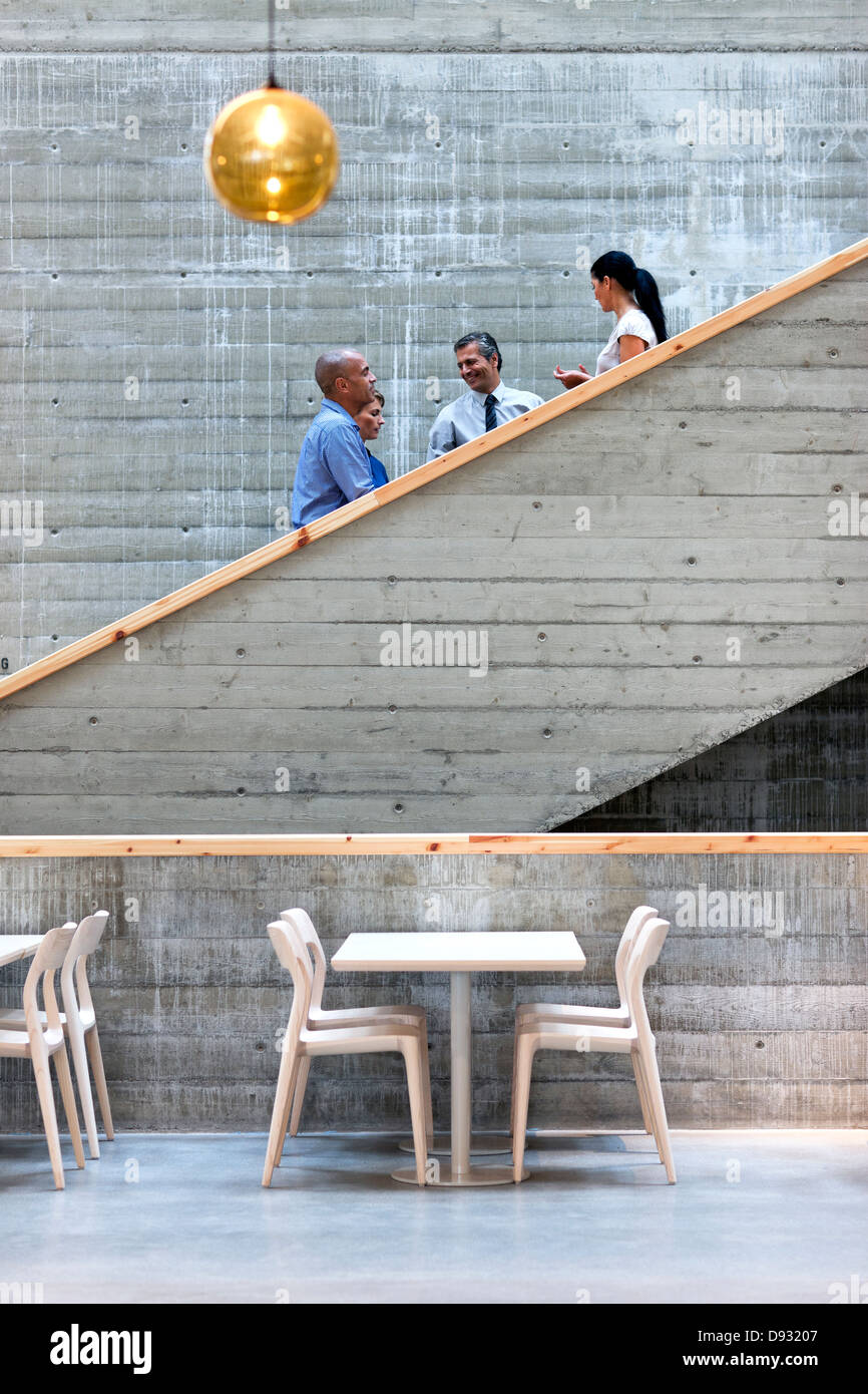Chair up stairs hi-res stock photography and images - Alamy