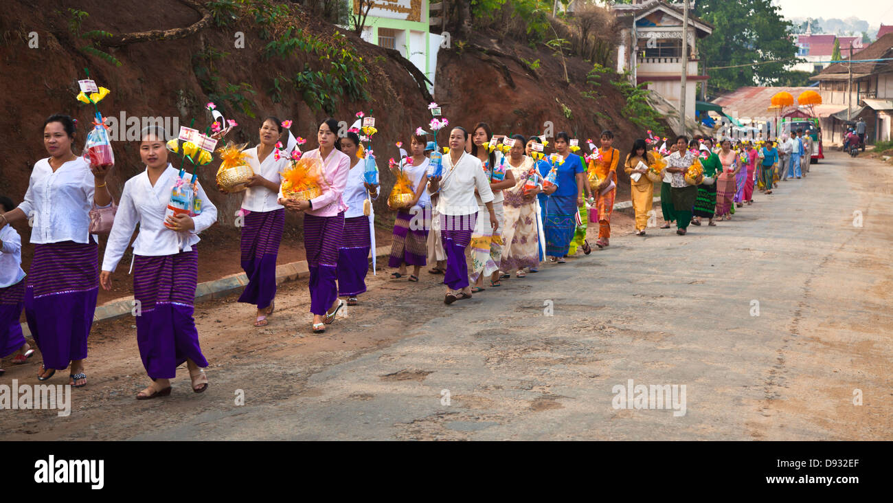 Buddhist monk initiation ceremony in hi-res stock photography and ...