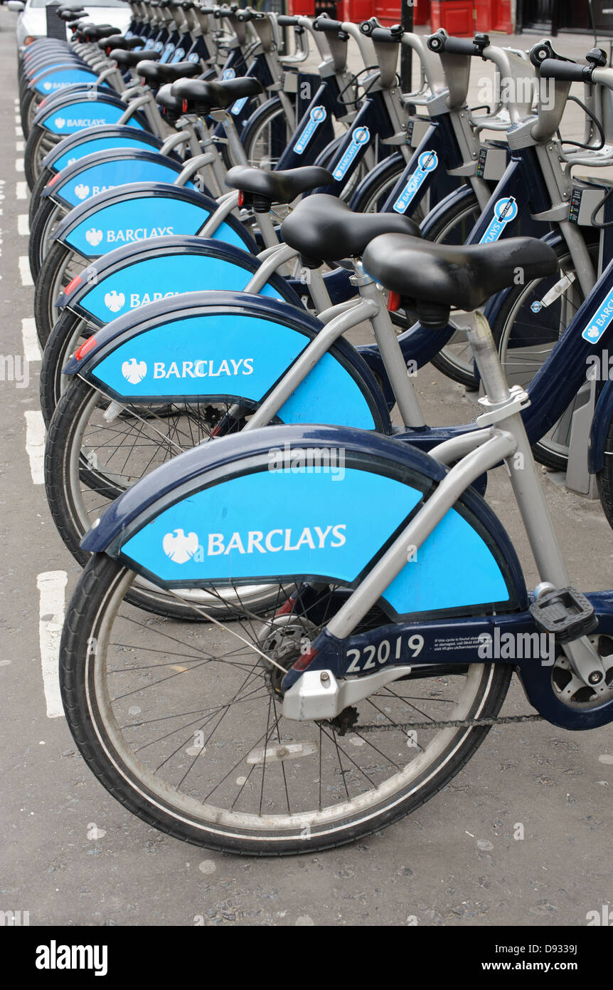London public bikes hi-res stock photography and images - Alamy