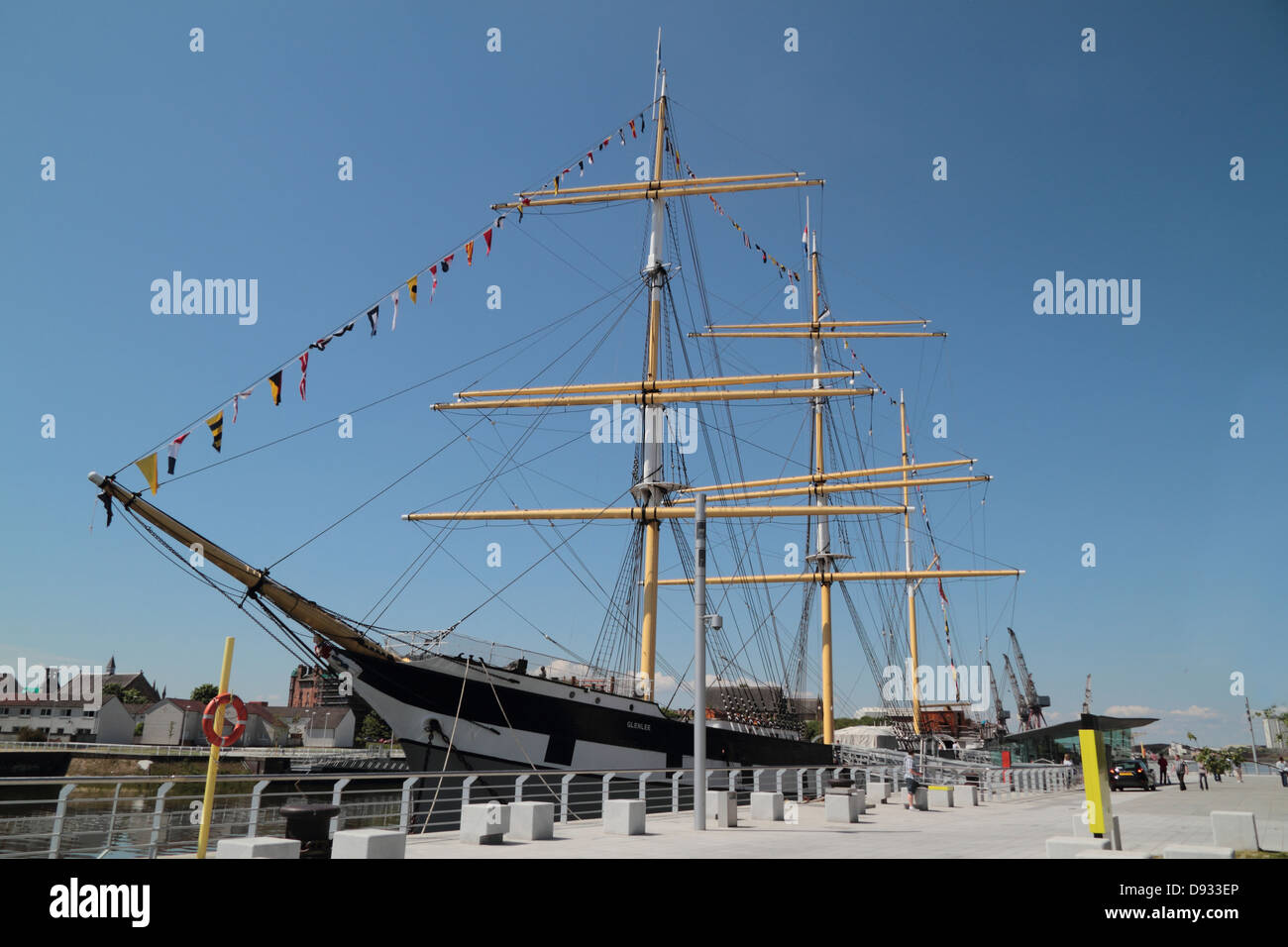 Glenlee is a steel-hulled three-masted barque, built in 1896 for ...