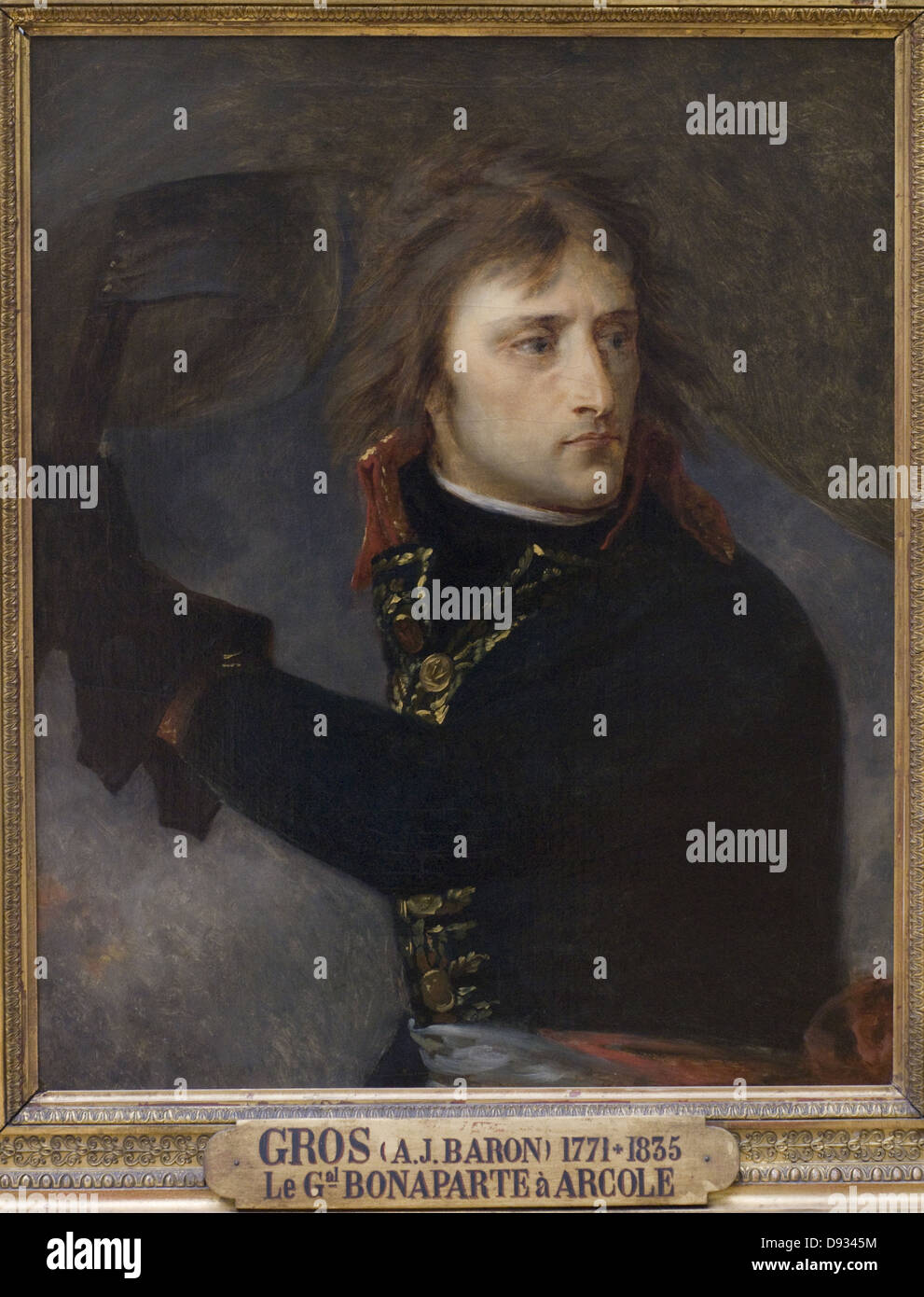 Baron Antoine-Jean Gros Bonaparte au pont d'Arcole Draft 1796 french ...