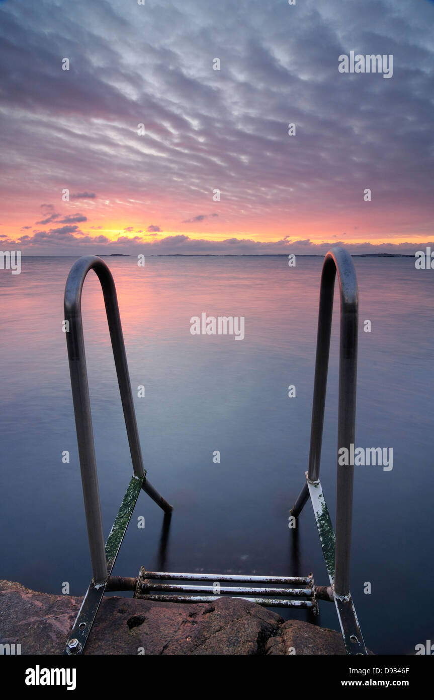 Cliff stairs hi-res stock photography and images - Alamy