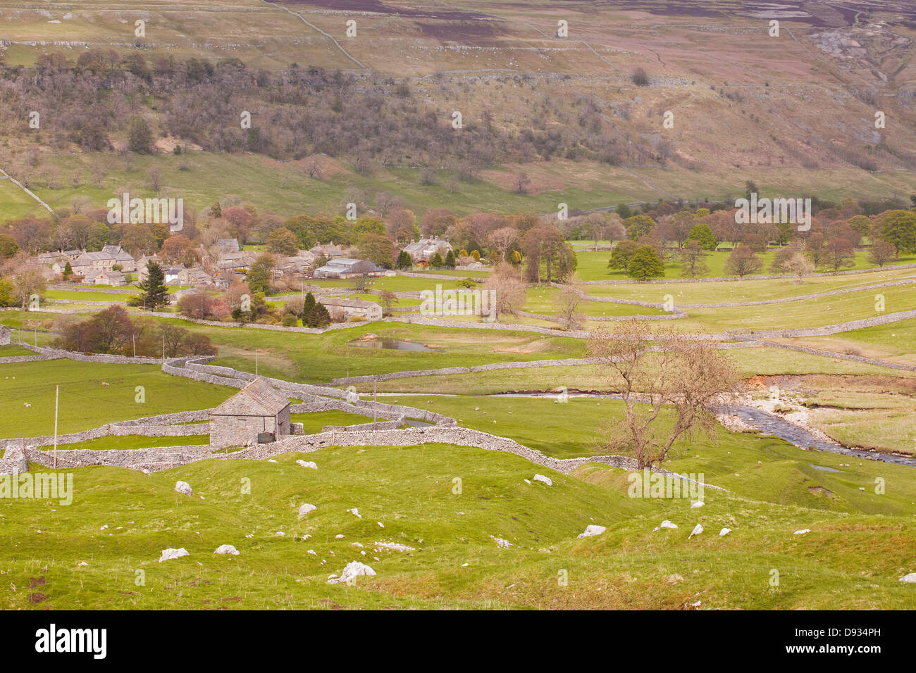 Arncliffe Village in the Yorkshire Dales Stock Photo - Alamy